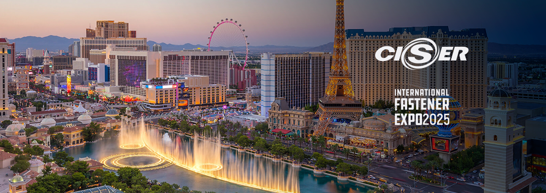 Ciser na International Fastener Expo 2025 em Las Vegas - Blog Ciser